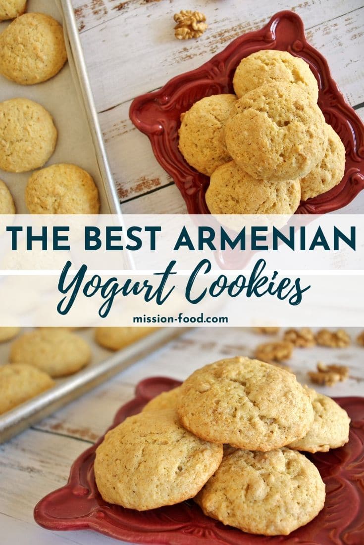 Matzoon Cookies (Armenian Yogurt Cookies) - Mission Food Adventure