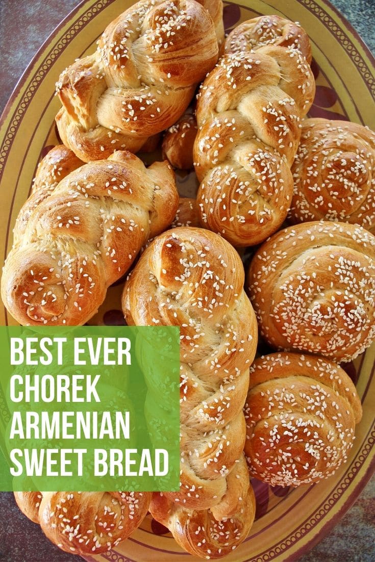 Chorek / Choreg (Armenian Sweet Bread) - Mission Food Adventure