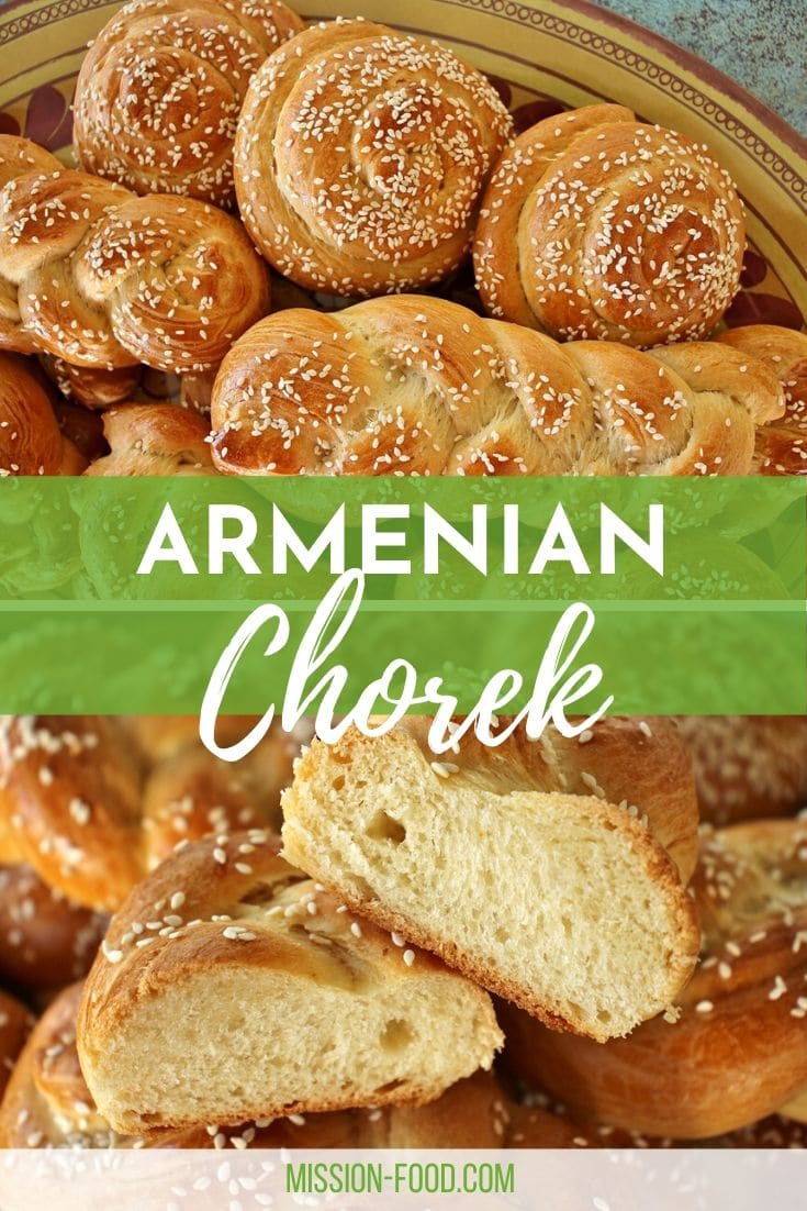 Chorek / Choreg (Armenian Sweet Bread) - Mission Food Adventure
