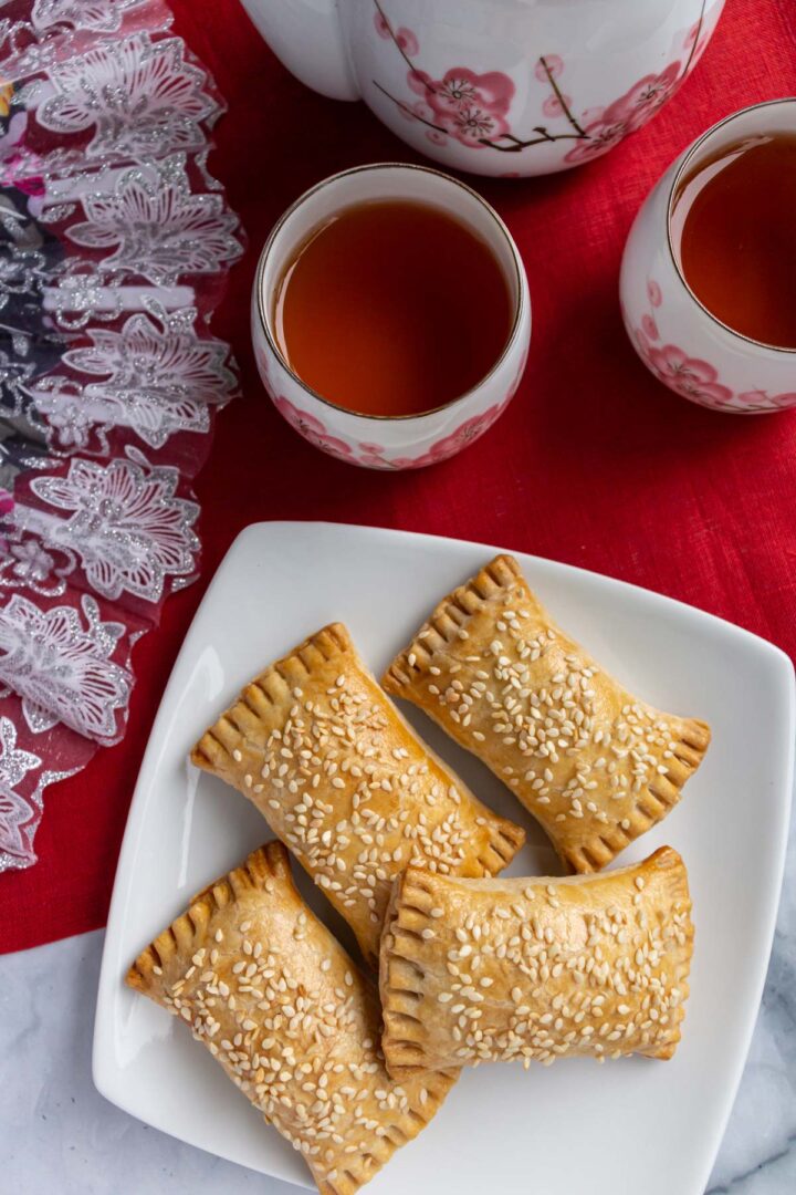 Char Siu Sou (Chinese Roast Pork Pastry Puffs) - Mission Food Adventure