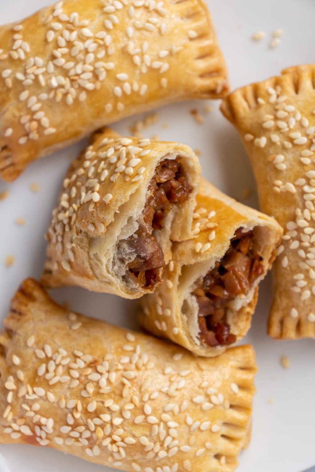 Char Siu Sou (Chinese Roast Pork Pastry Puffs) - Mission Food Adventure