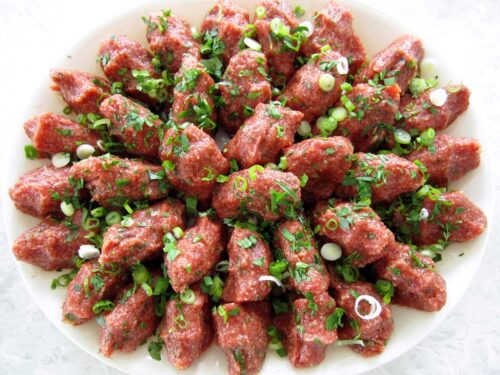 Chi Kofte / Cig Kofte (Armenian Steak Tartare) - Mission Food Adventure