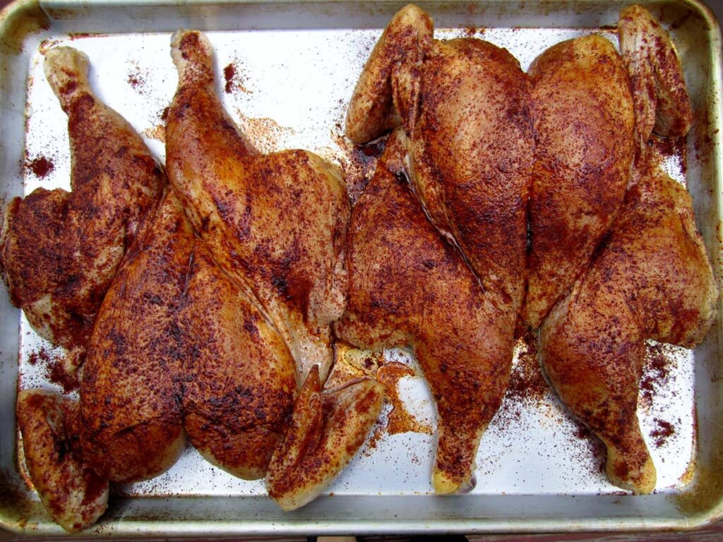 Smoked Spatchcock Chicken with IQUE BBQ Sauce - Mission Food Adventure