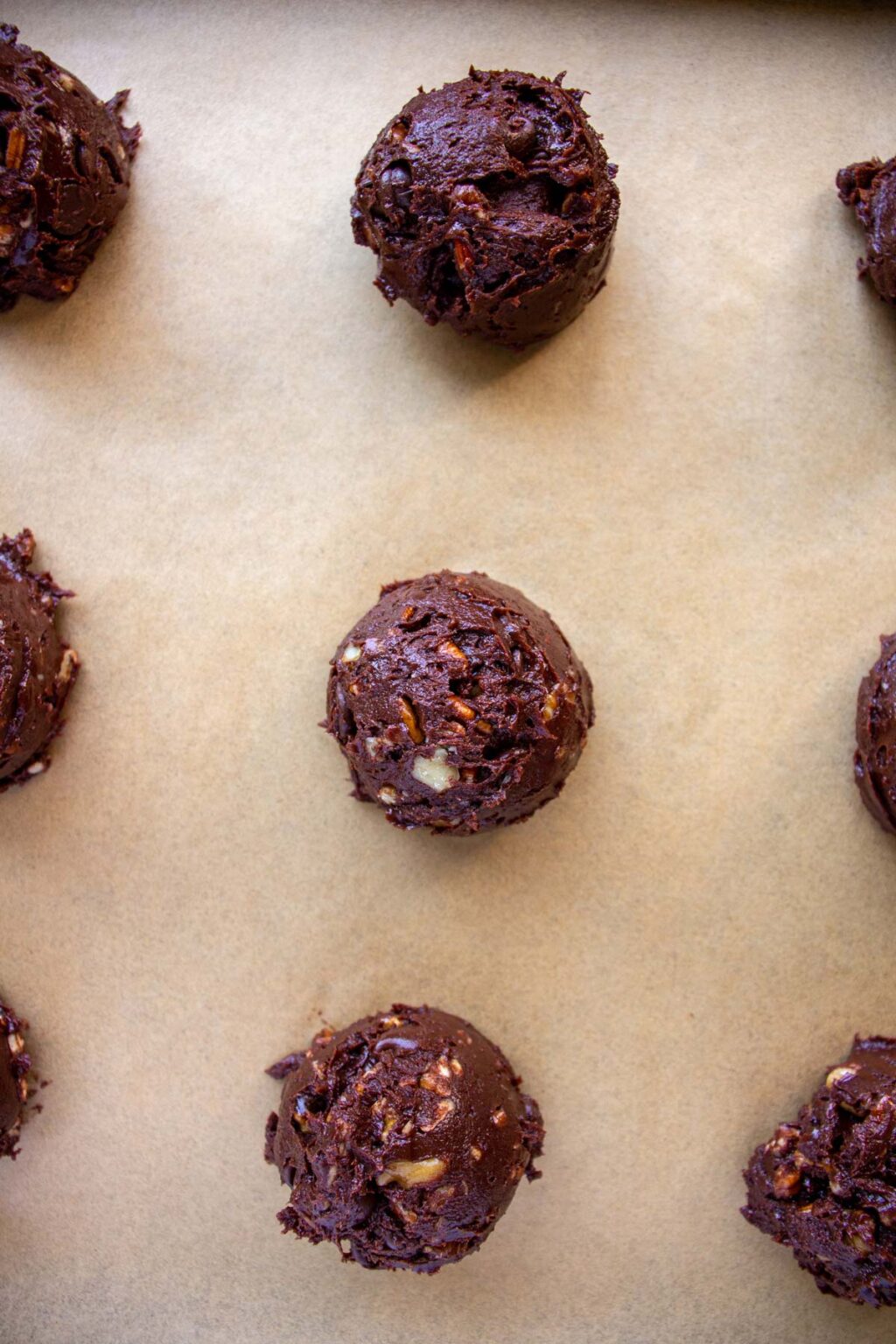 Chocolate Chubbies (Chunky Brownie Cookies) - Mission Food Adventure