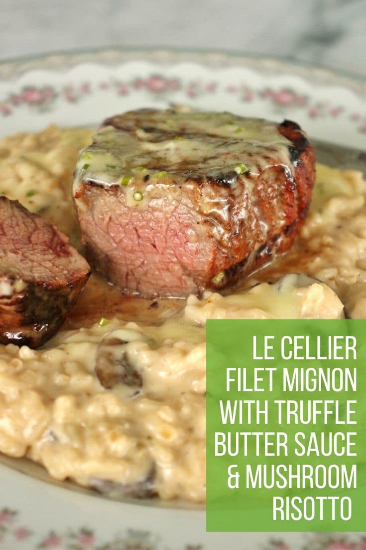 Le Cellier Filet Mignon with White Truffle Butter Sauce - Mission Food ...