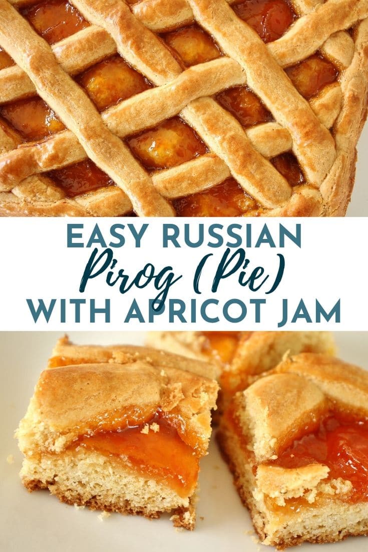 Russian Pirog with Apricot Preserves - Mission Food Adventure