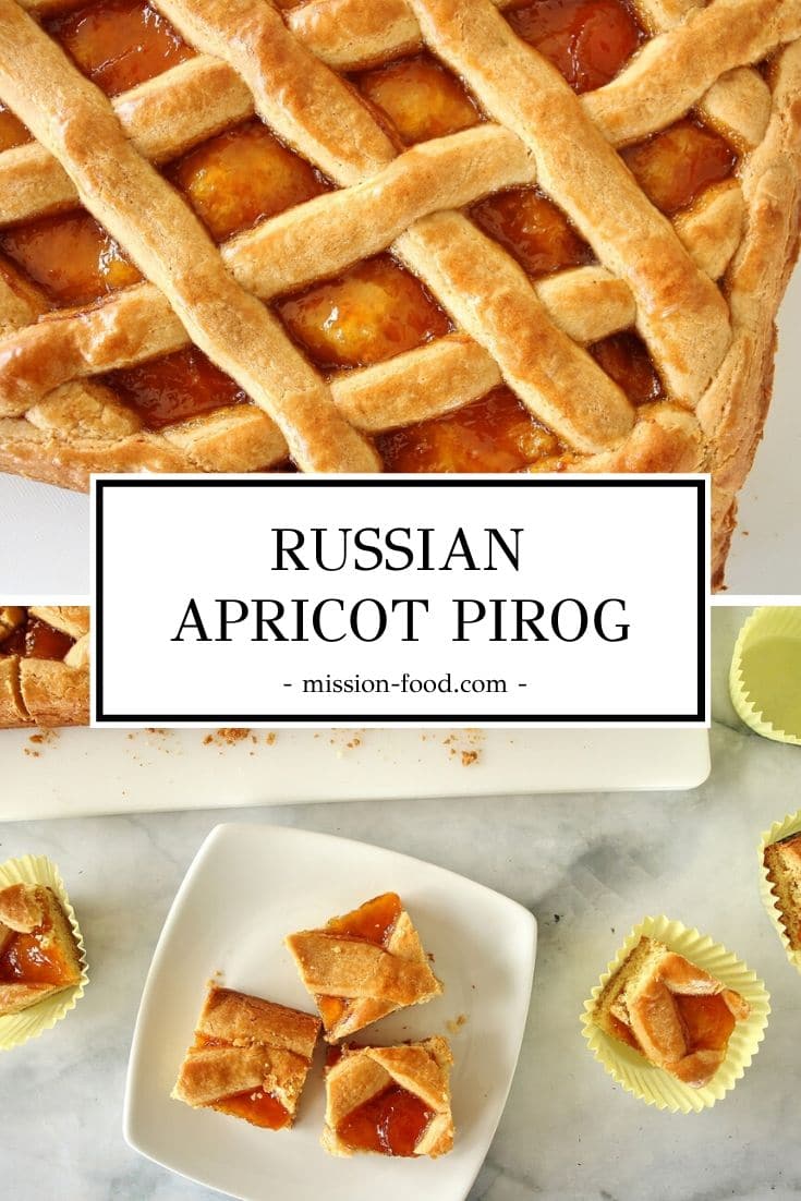 Russian Pirog with Apricot Preserves - Mission Food Adventure