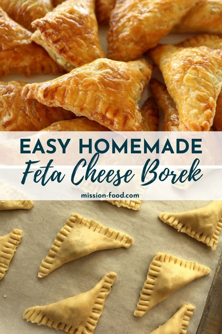 Easy Cheese Borek Recipe (Armenian Cheese Turnovers) - Mission Food ...