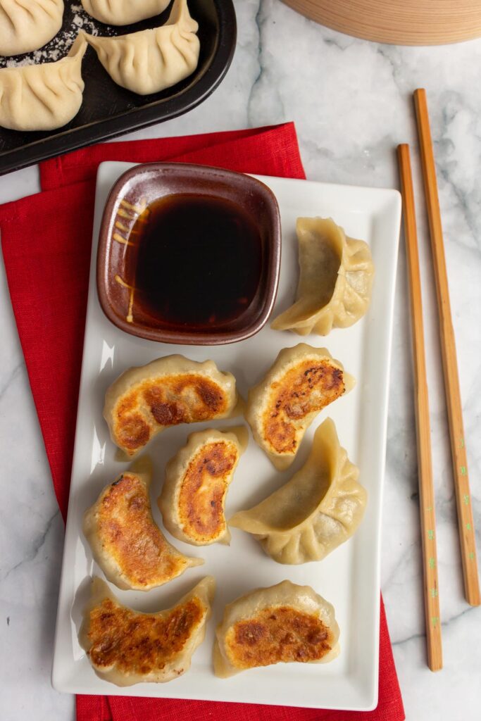 Three Mushroom Dumplings - Mission Food Adventure