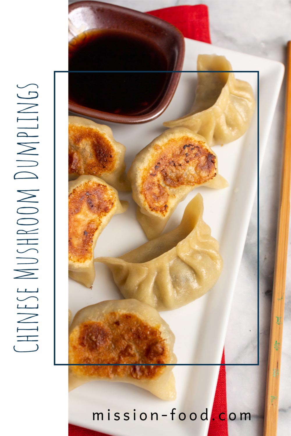 Three Mushroom Dumplings | Mission Food Adventure