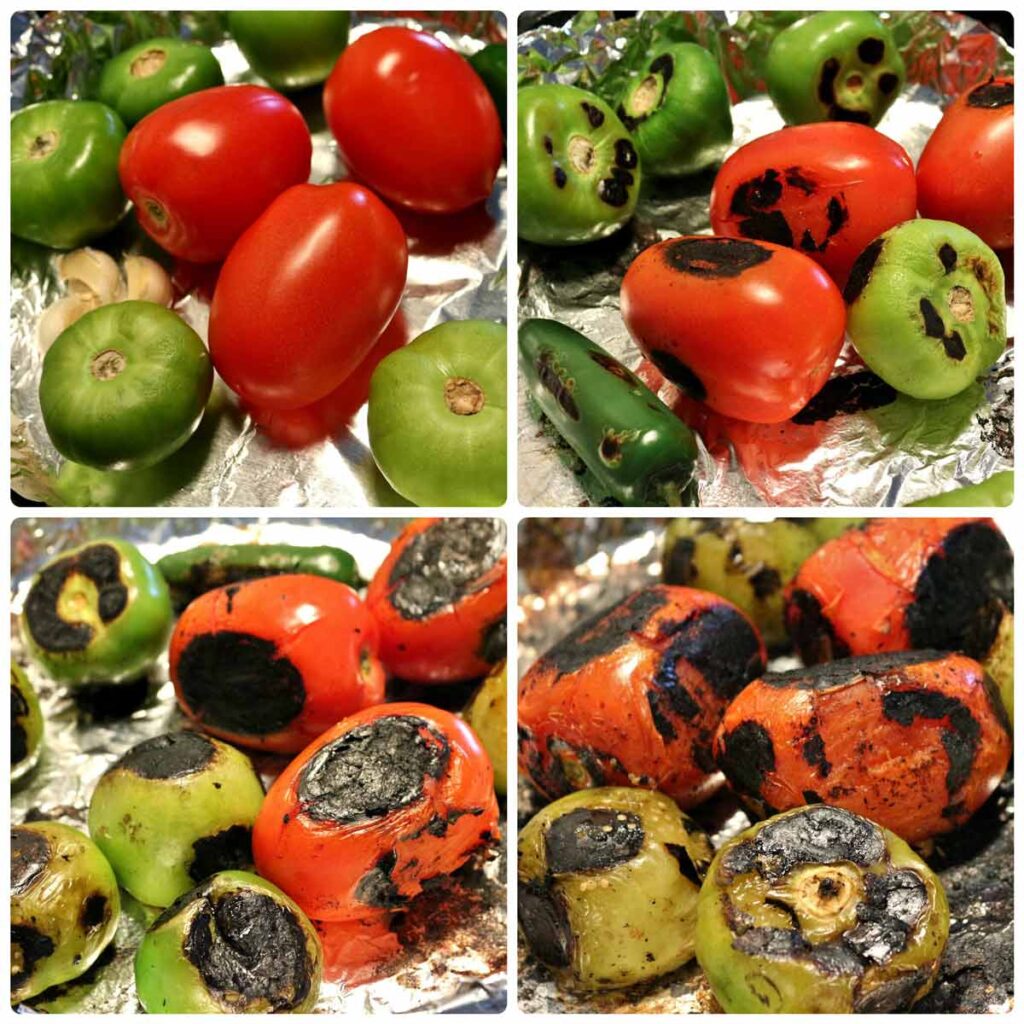 Salsa Quemada (Roasted Tomato and Tomatillo Salsa) - Mission Food Adventure