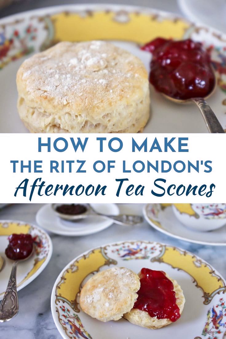 The Ritz of London's Afternoon Tea Scones - Mission Food Adventure