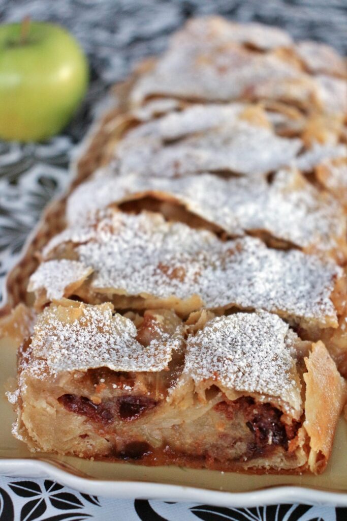 Apfelstrudel (Austrian Apple Strudel) - Mission Food Adventure