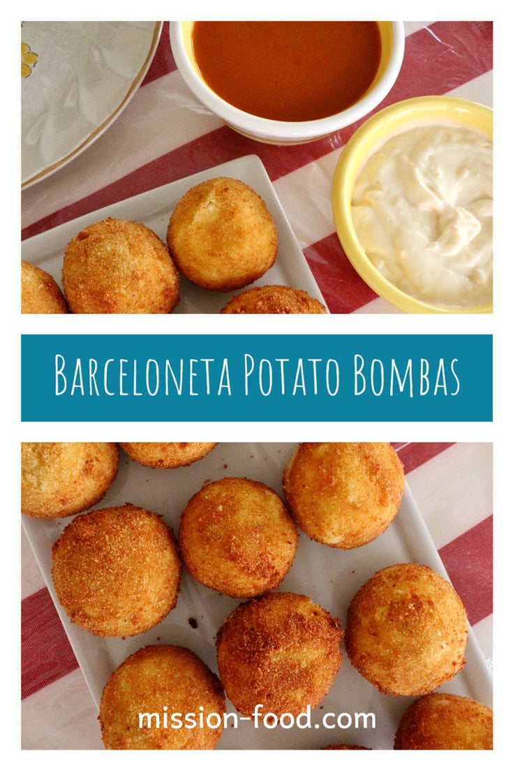 Barceloneta Potato Bombas - Mission Food Adventure