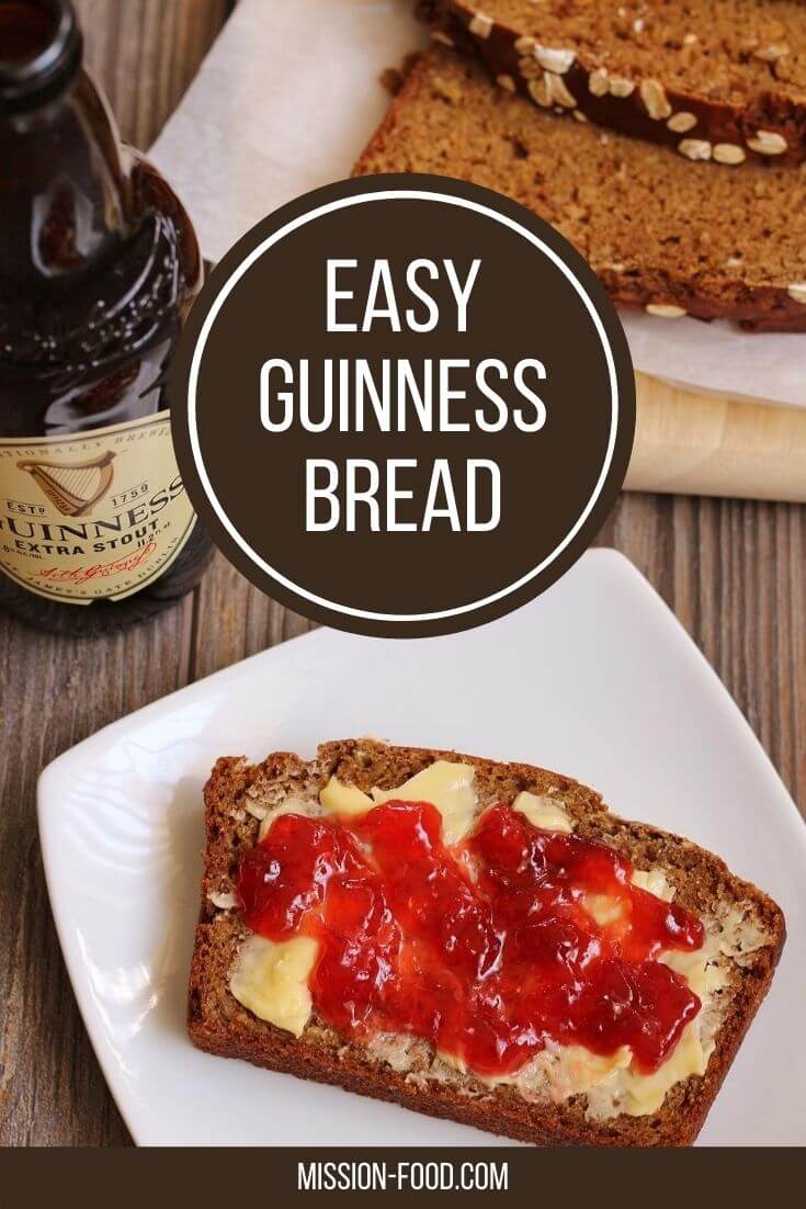 Irish Guinness Brown Bread - Mission Food Adventure