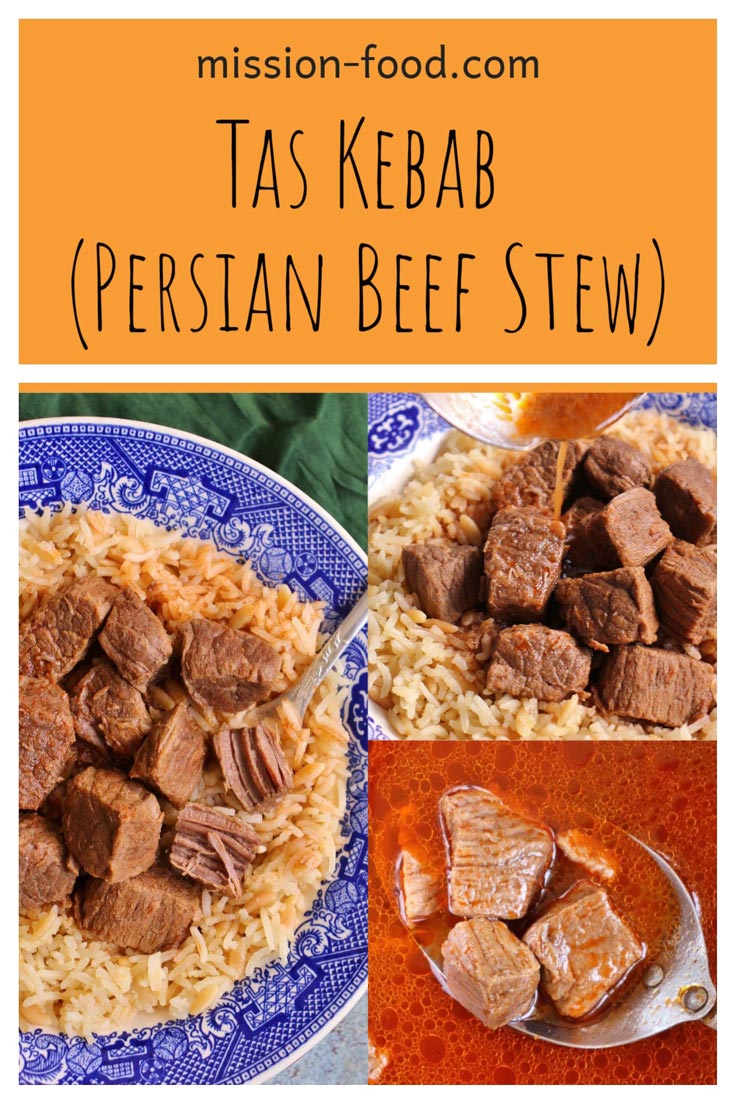 Roza's Tas Kebab (Persian Beef Stew) - Mission Food Adventure