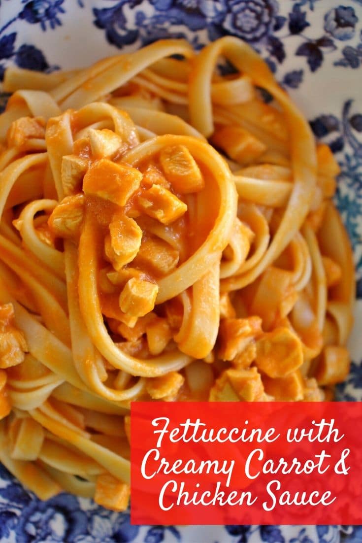 Fettuccine with Venetian Chicken Sauce - Mission Food Adventure