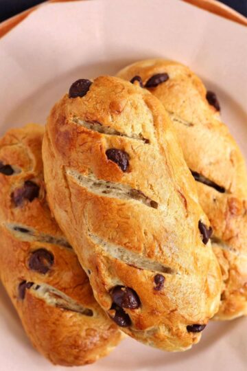 Viennoise au Chocolat (Vienna Bread with Chocolate) - Mission Food ...