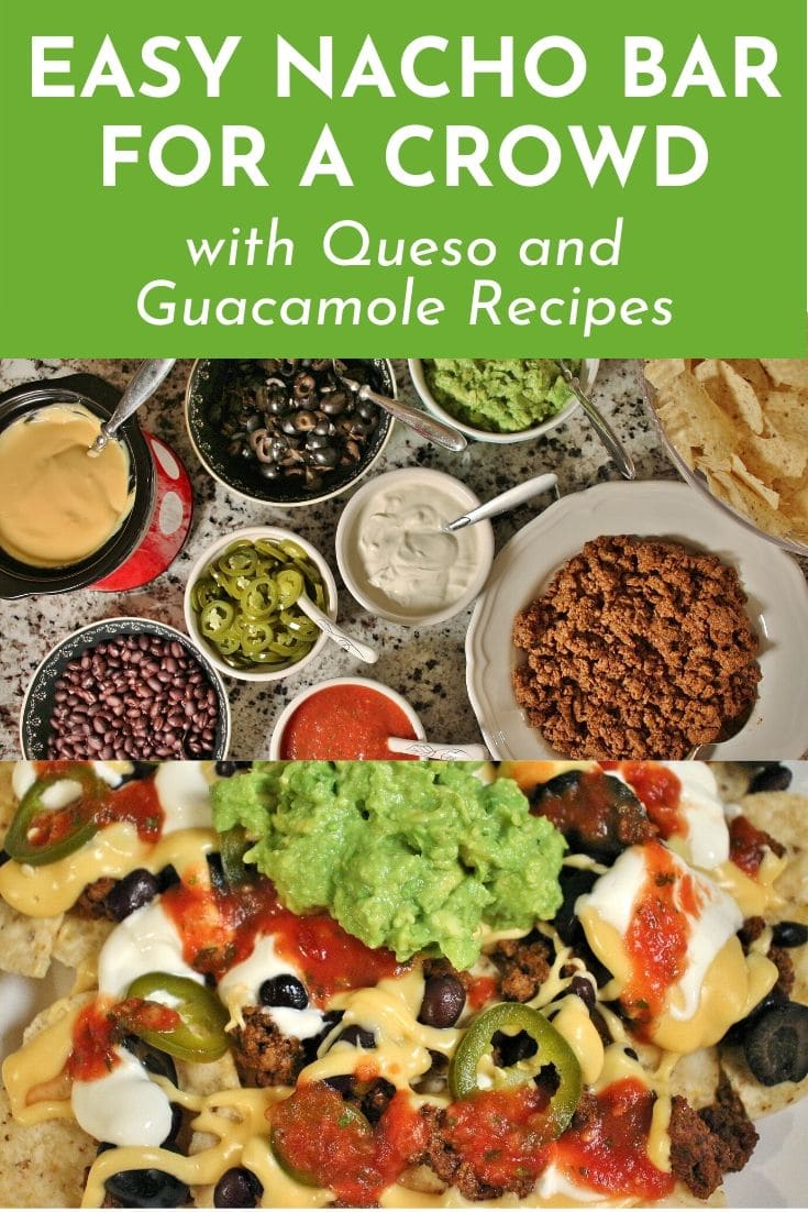 Build-Your-Own Nacho Bar with Homemade Nacho Cheese Sauce & World's ...