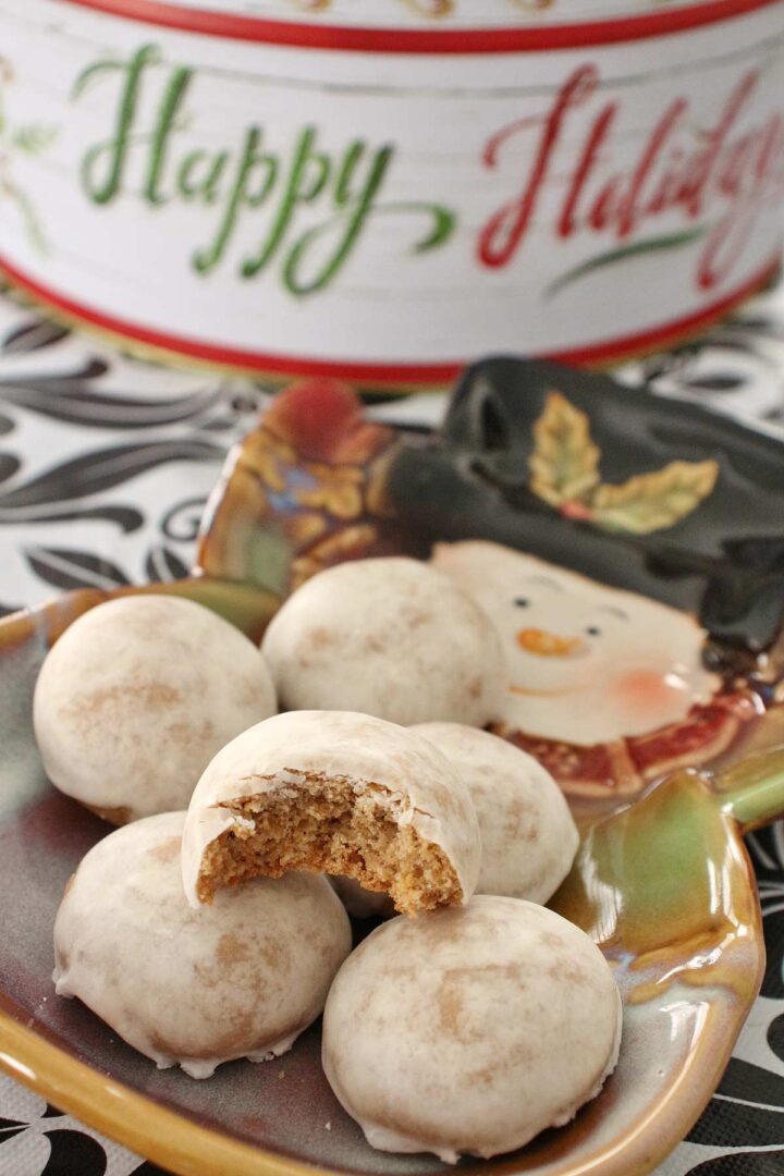 Pfeffernüsse (Iced German Spice Cookies) - Mission Food Adventure