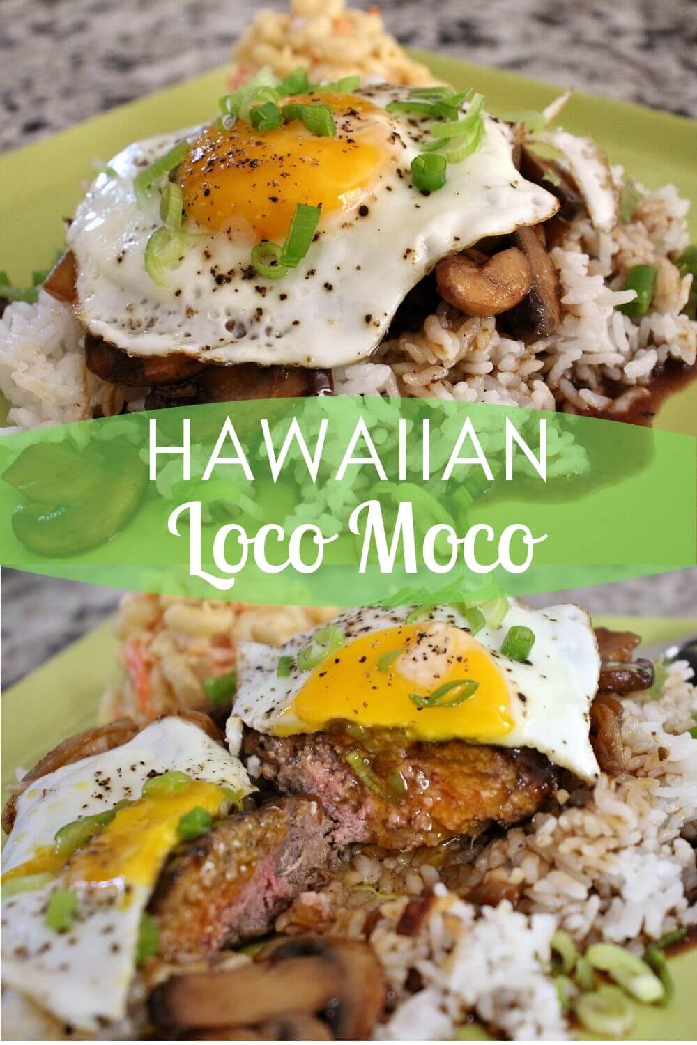 Hawaiian Loco Moco (Hamburger Steak with Gravy) - Mission Food Adventure