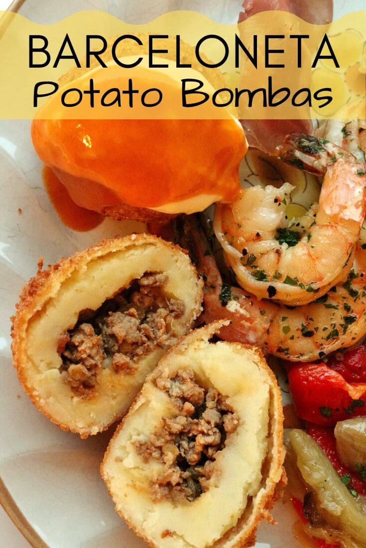 Barceloneta Potato Bombas - Mission Food Adventure