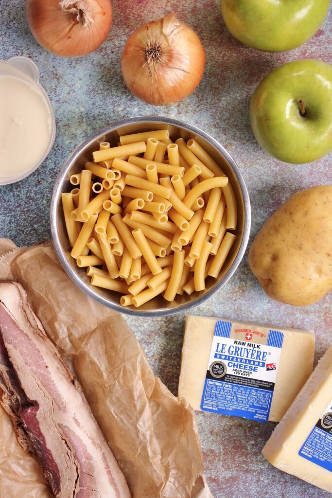 Älplermagronen (Swiss Alpine Macaroni and Cheese) - Mission Food Adventure