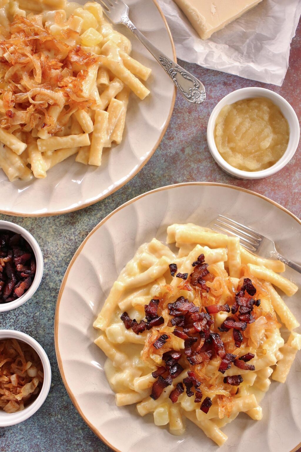 Älplermagronen (Swiss Alpine Macaroni and Cheese) - Mission Food Adventure