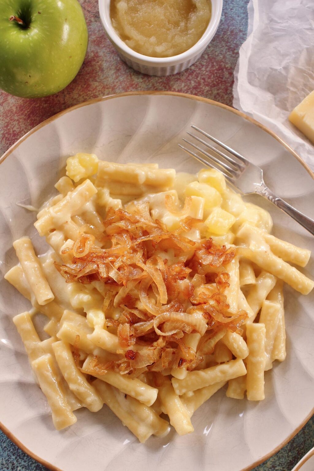 Älplermagronen (Swiss Alpine Macaroni and Cheese) - Mission Food Adventure