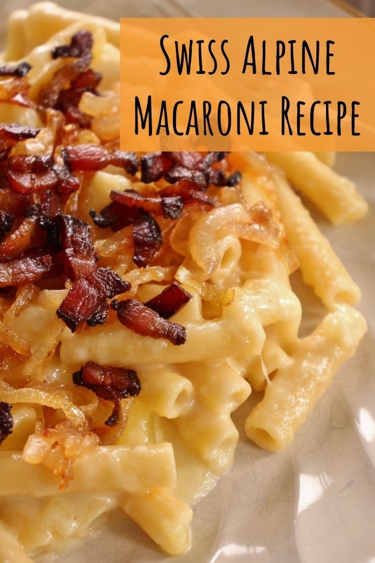 Älplermagronen (Swiss Alpine Macaroni and Cheese) - Mission Food Adventure