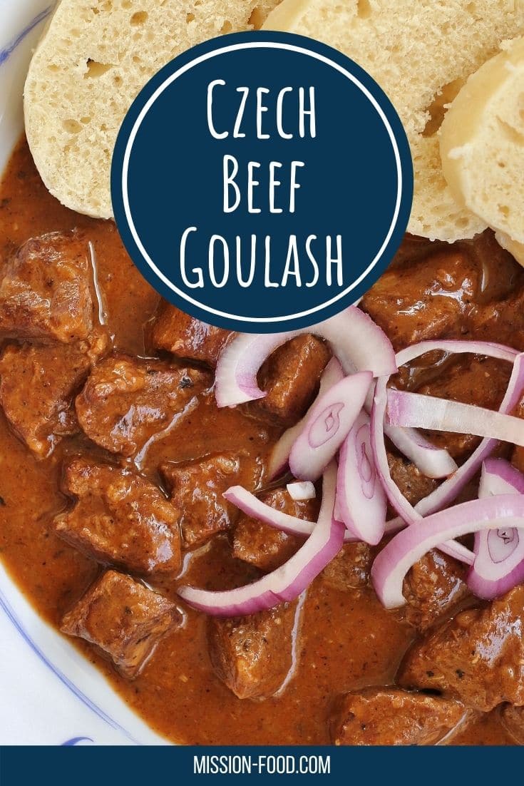 Hovězí Guláš (Czech Beef Goulash) - Mission Food Adventure