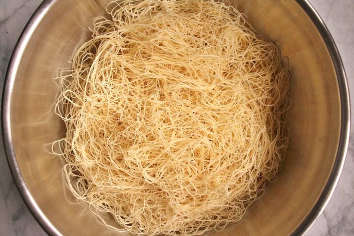 Kadaif or Kadayif (Cheese Kunafa Recipe) - Mission Food Adventure