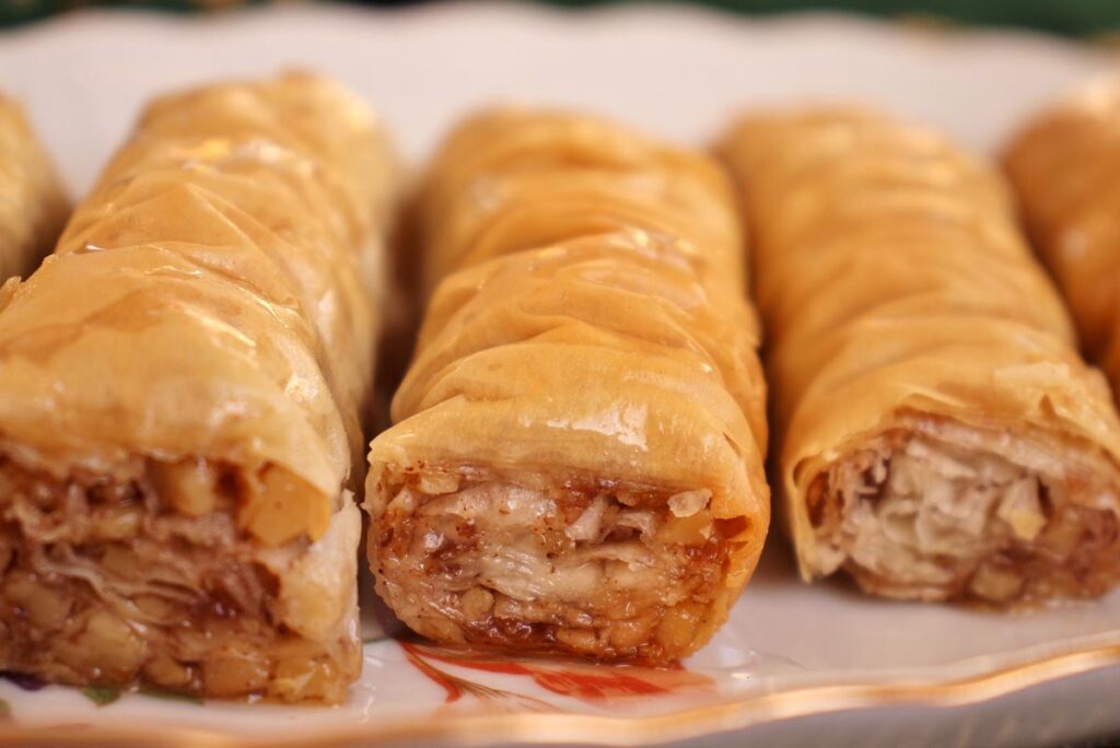 Sari Burma (Burma Baklava/Rolled Baklava) - Mission Food Adventure