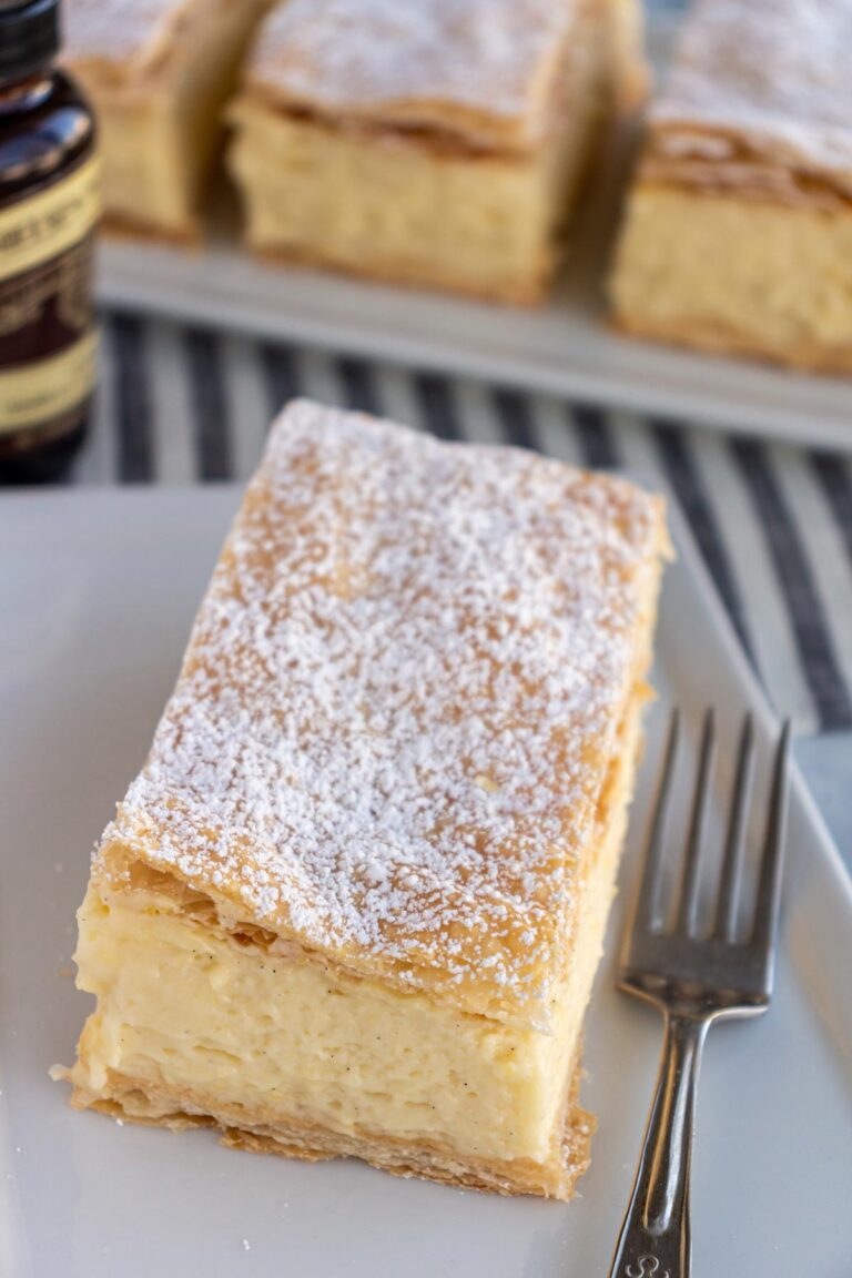 Cremeschnitte (Austrian Cream Slices) - Mission Food Adventure