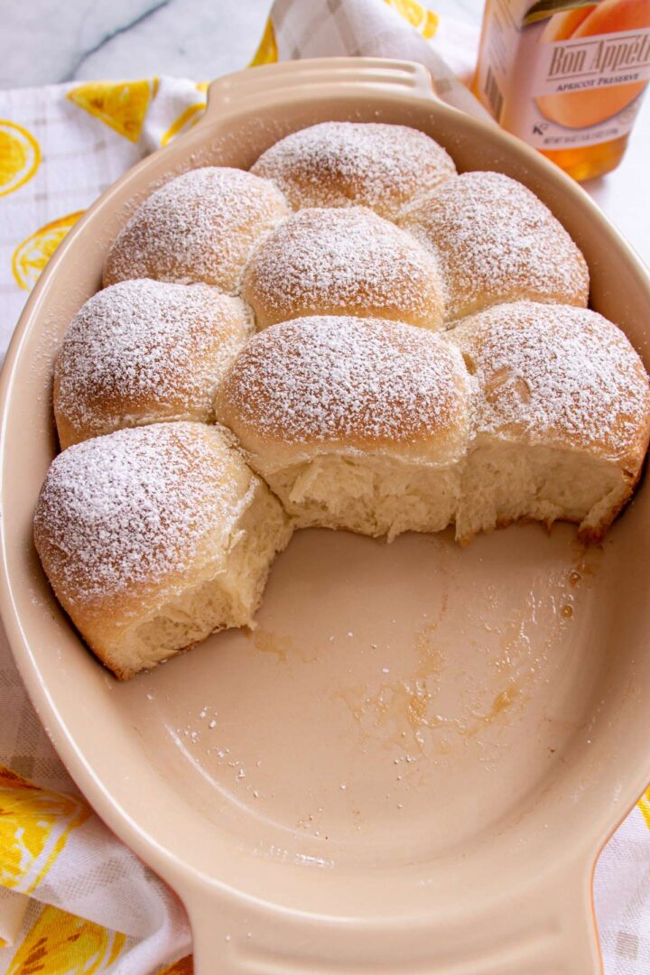 Buchteln (Austrian Stuffed Sweet Rolls) - Mission Food Adventure