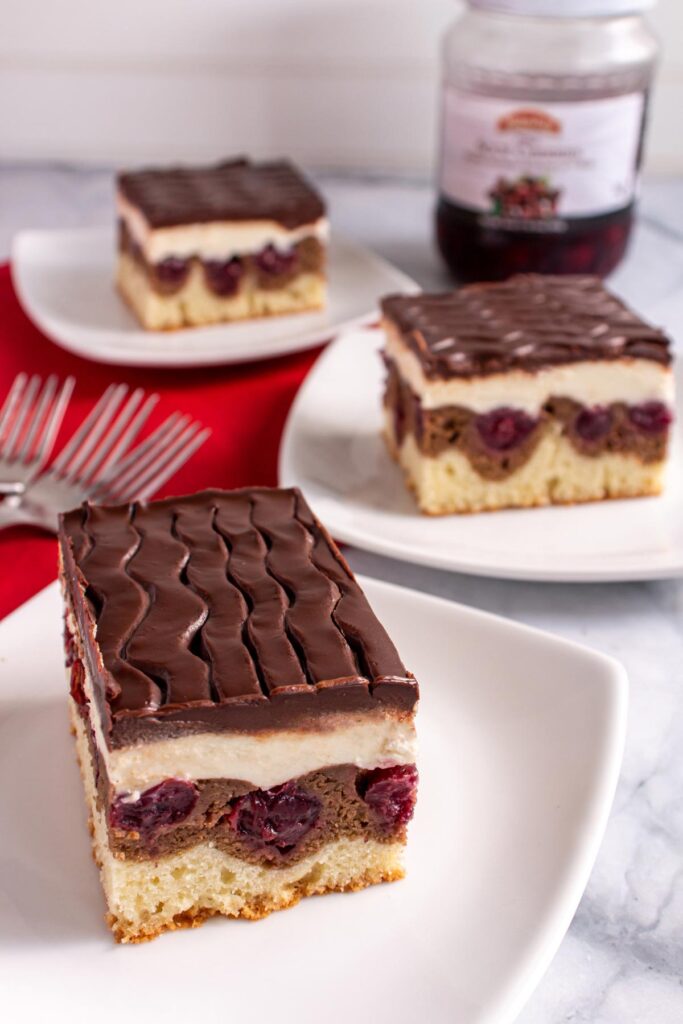 Donauwelle Kuchen (Danube Wave Cake / Snow White Cake) - Mission Food ...