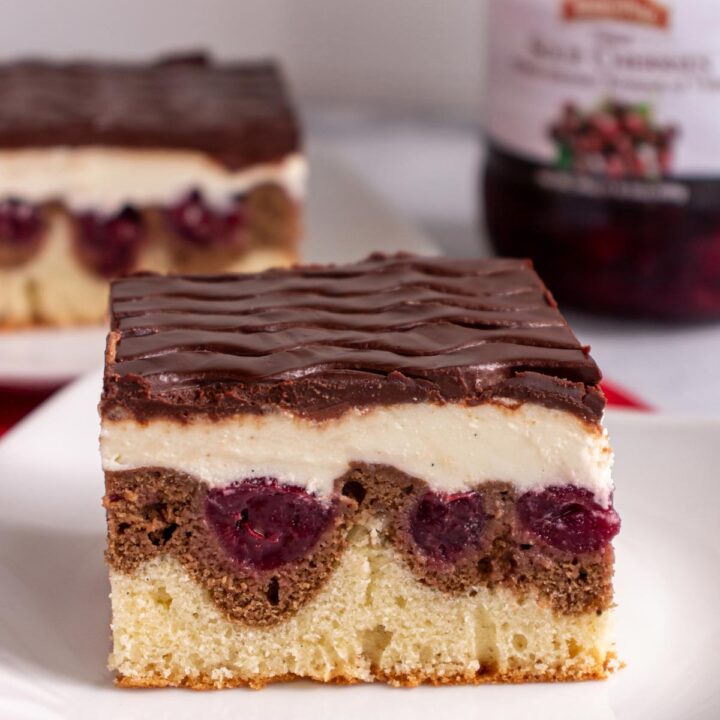 Donauwelle Kuchen (Danube Wave Cake / Snow White Cake) - Mission Food ...