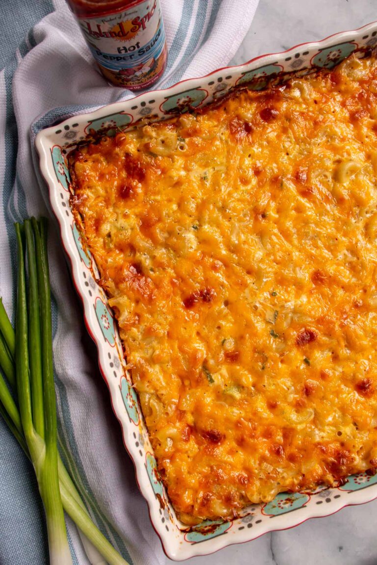 Trinidad Macaroni Pie - Mission Food Adventure