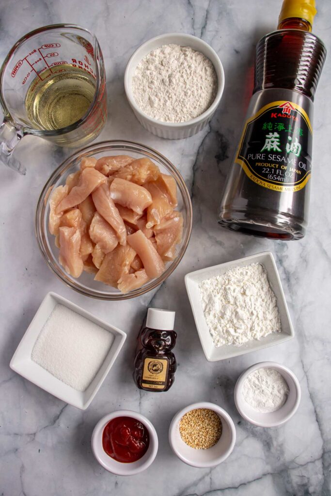 Honey Sesame Chicken (芝麻雞) - Mission Food Adventure