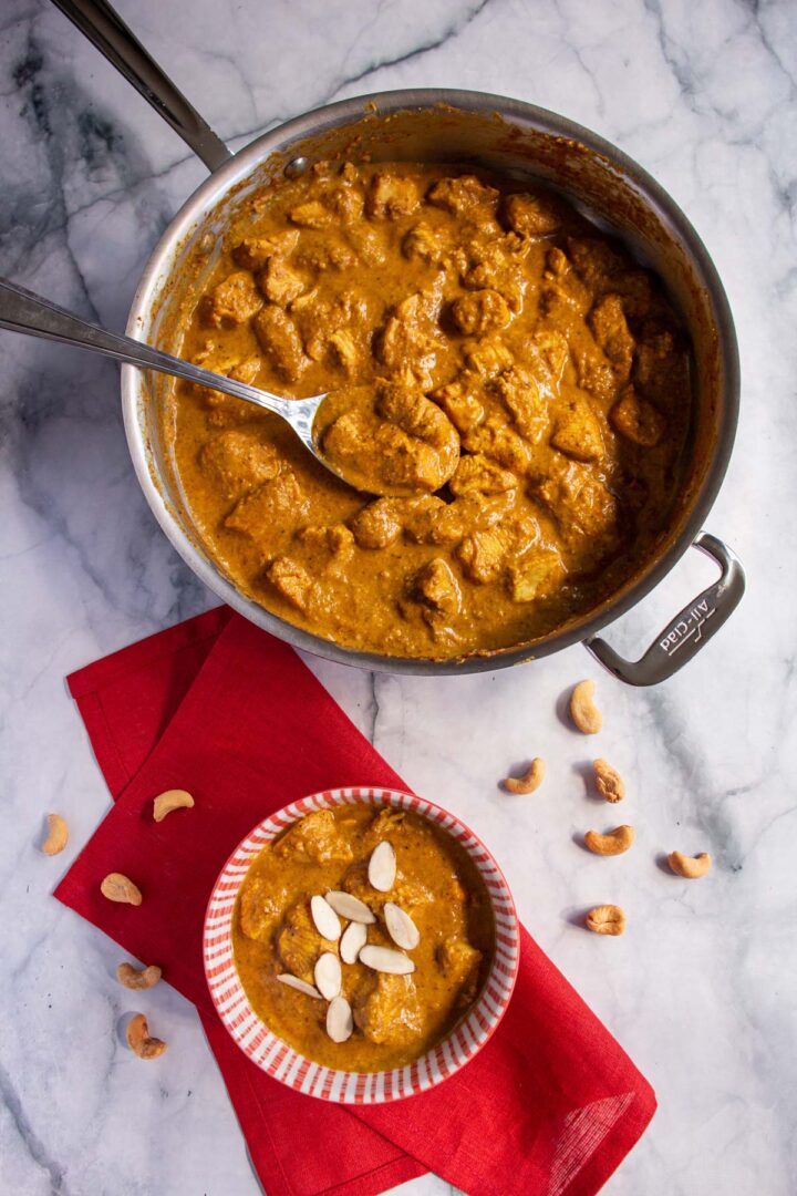 Indian Chicken Korma - Mission Food Adventure