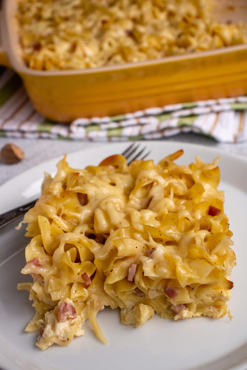 Schinkennudeln (German Ham and Cheese Noodle Casserole) - Mission Food ...