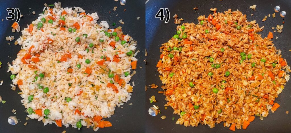 Chinese Spicy Vegetable Fried Rice - Mission Food Adventure