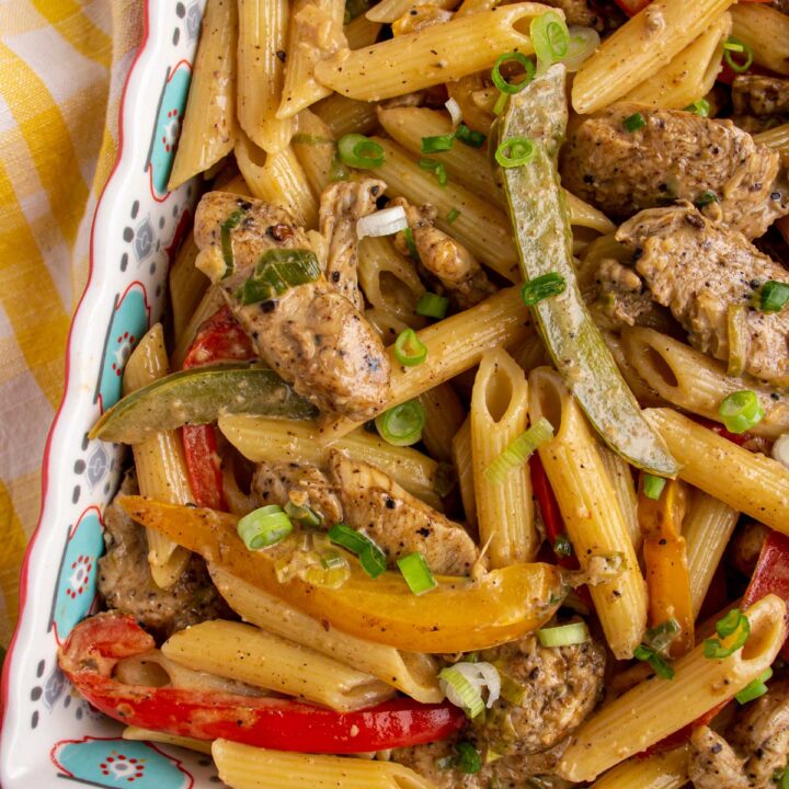 Creamy Rasta Pasta with Jerk Chicken - Mission Food Adventure