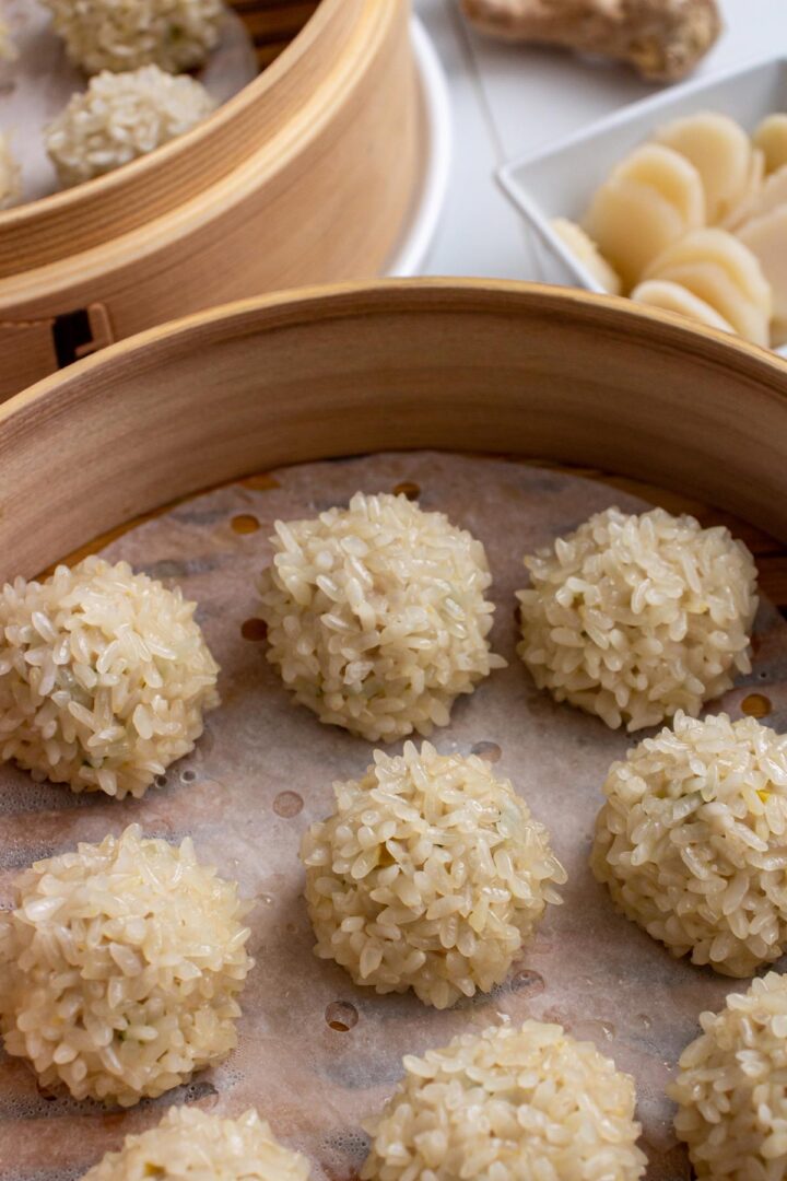 Steamed Pearl Balls (Zhēnzhū Wánzi 珍珠丸子) - Mission Food Adventure