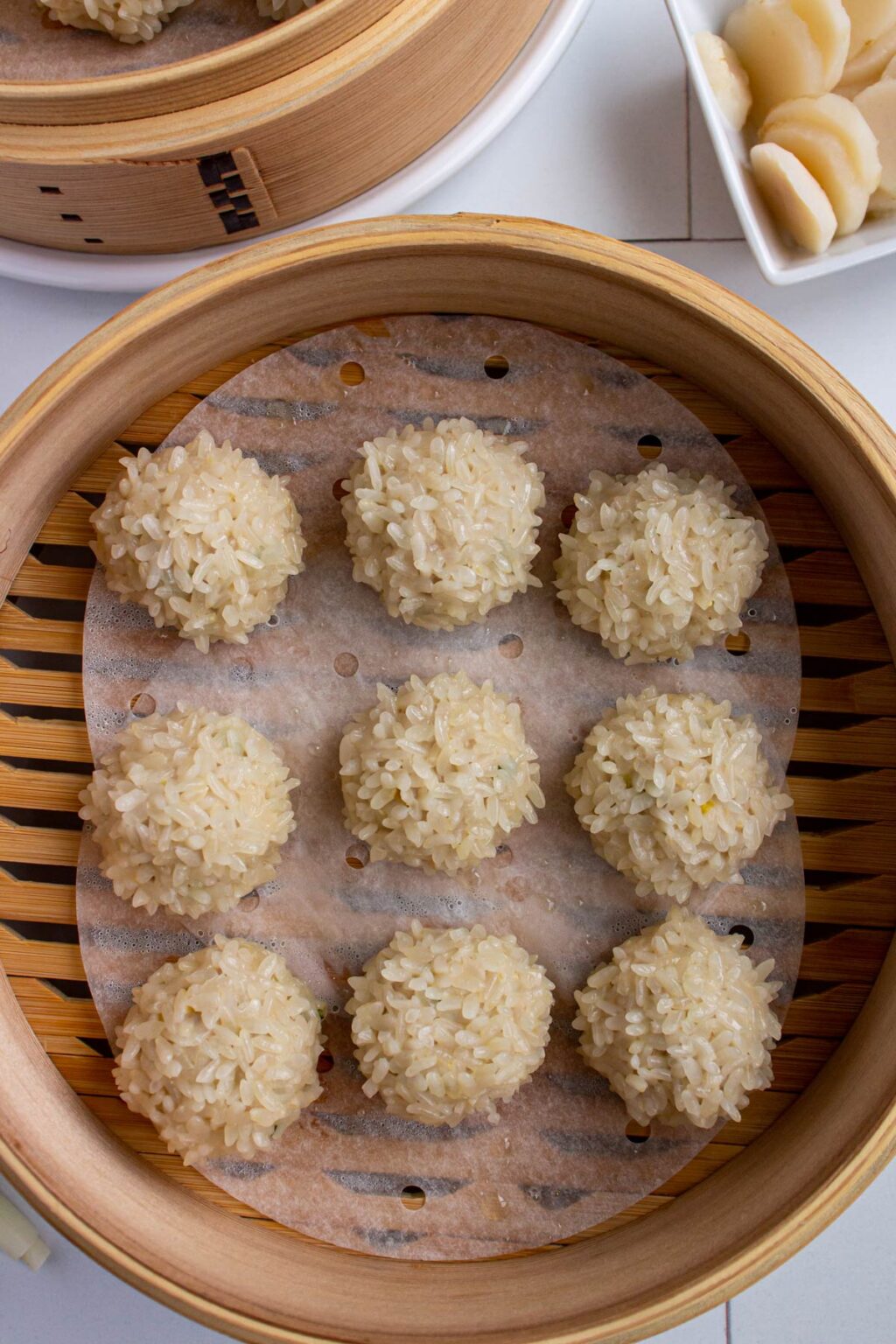 Steamed Pearl Balls (Zhēnzhū Wánzi 珍珠丸子) - Mission Food Adventure