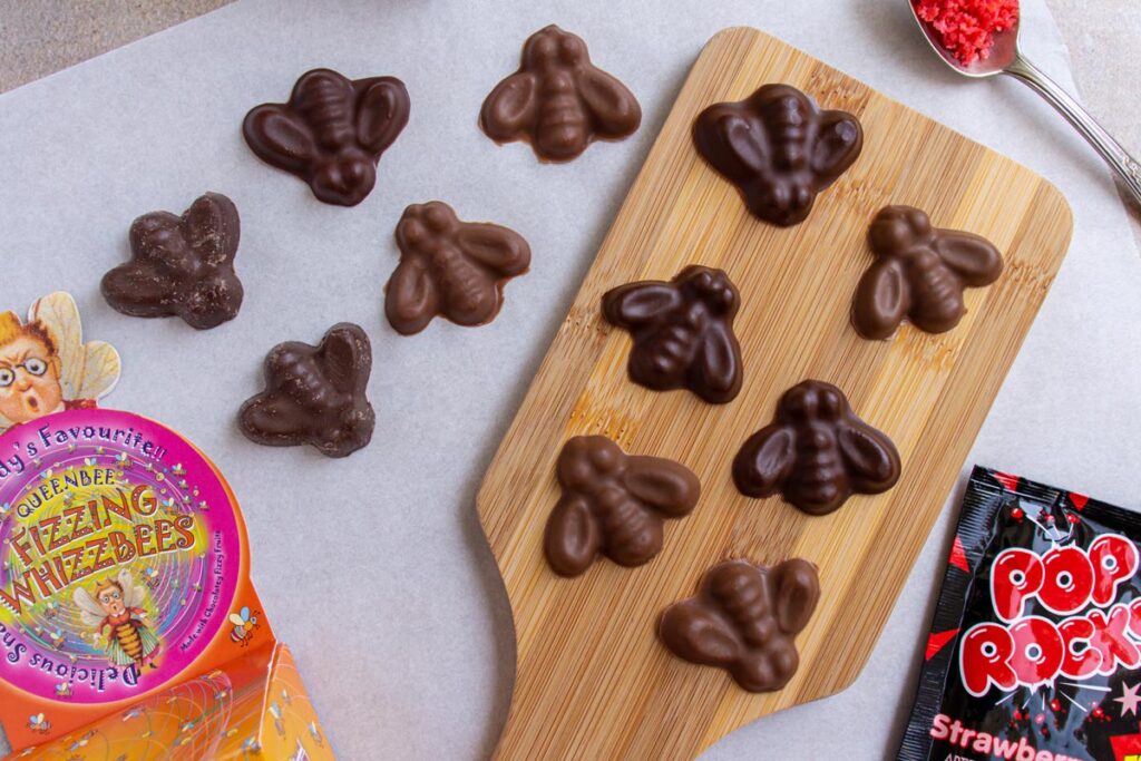 Fizzing Whizzbees Chocolate Candies from Harry Potter - Mission Food ...