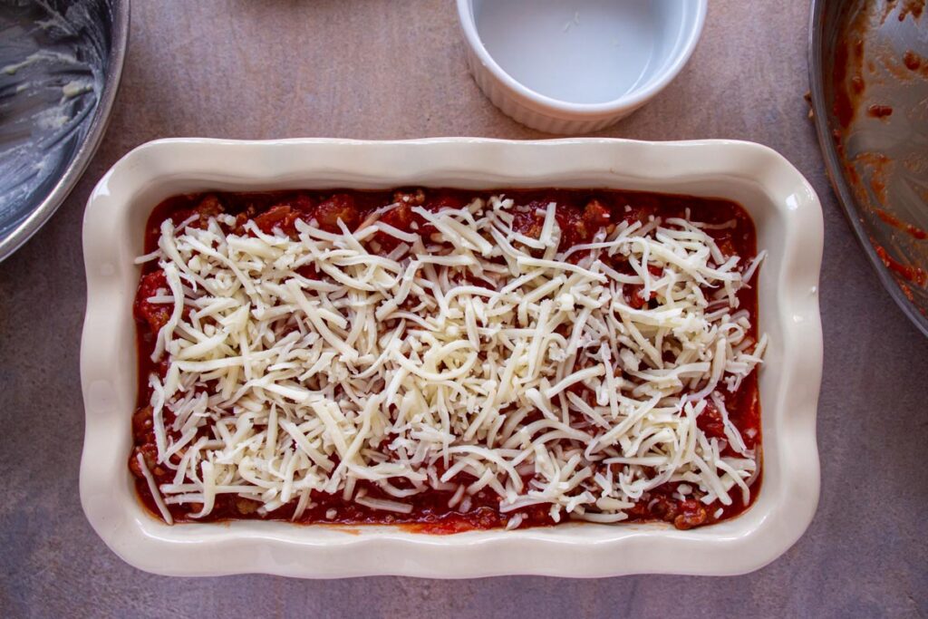 Loaf Pan Lasagna for Two (or Three) - Mission Food Adventure