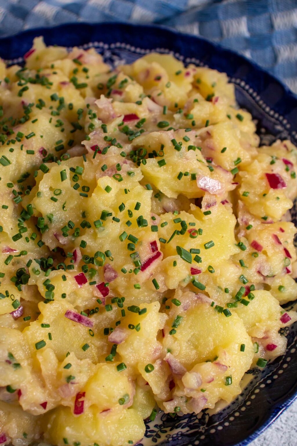 Erdäpfelsalat (Austrian Potato Salad) - Mission Food Adventure
