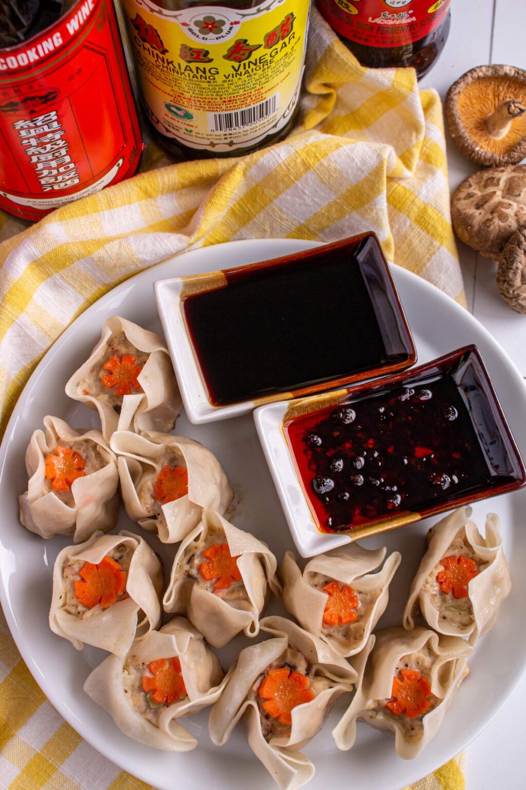 Chicken and Mushroom Siu Mai (Shumai) - Mission Food Adventure