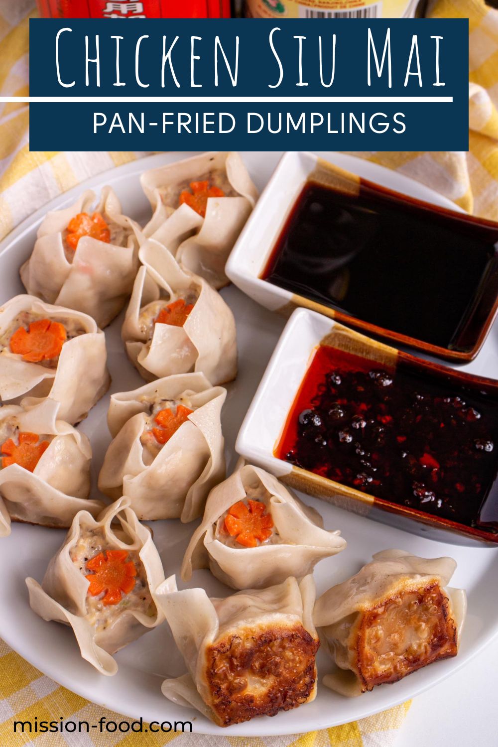 Chicken and Mushroom Siu Mai (Shumai) - Mission Food Adventure